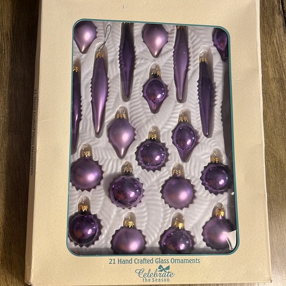 Sears | Holiday | Vintage Sears Hand Crafted Glass Christmas Tree ...